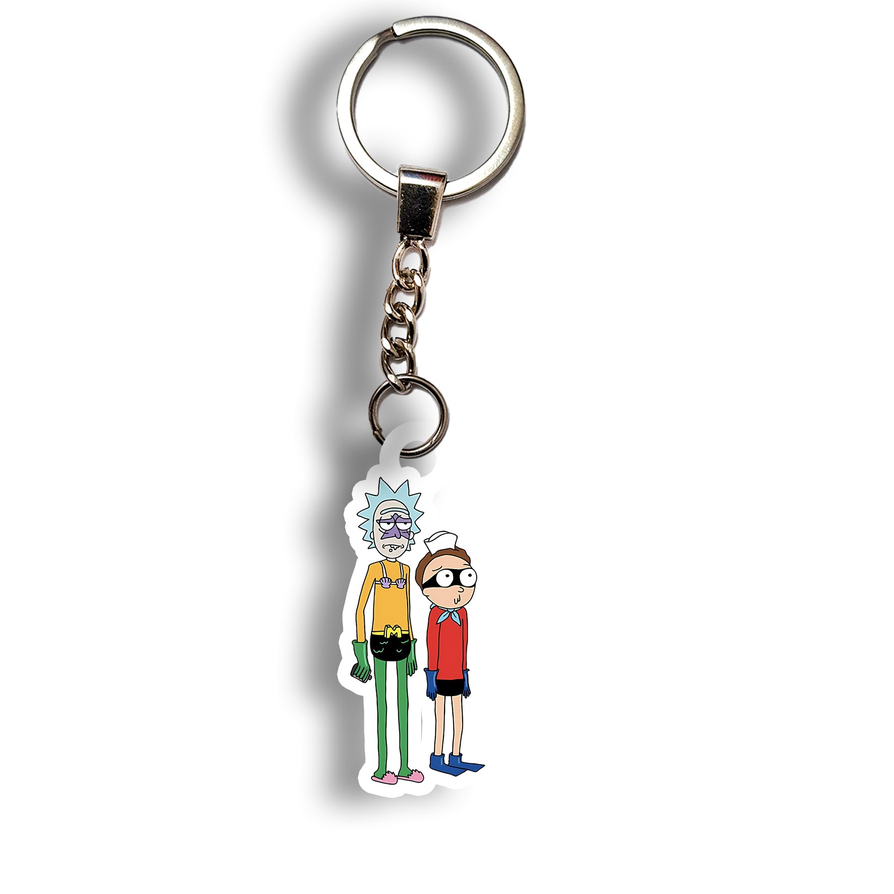 Rick & Morty keychain 7 – Art Tone