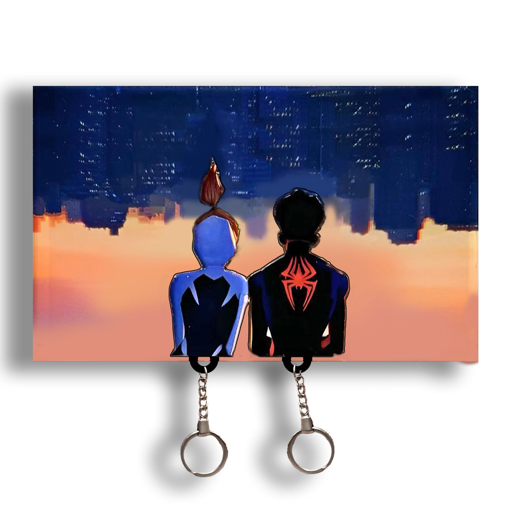 Spider-Man & Gwen Keychain Holder – Art Tone