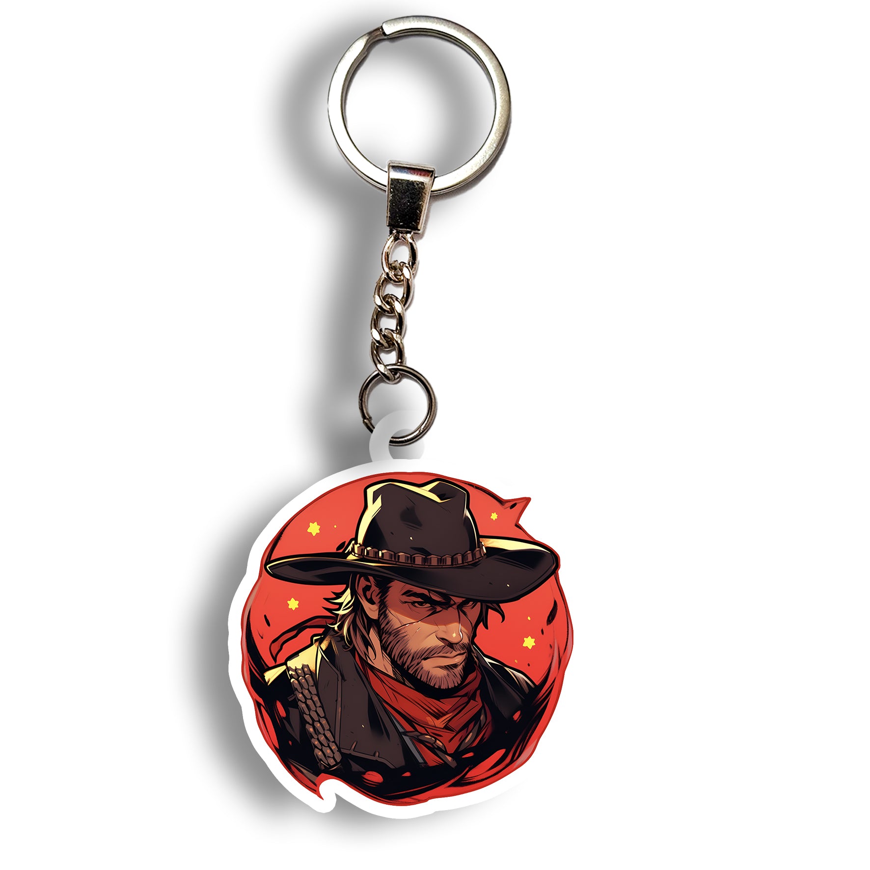 Red Dead Redemption keychain – Art Tone