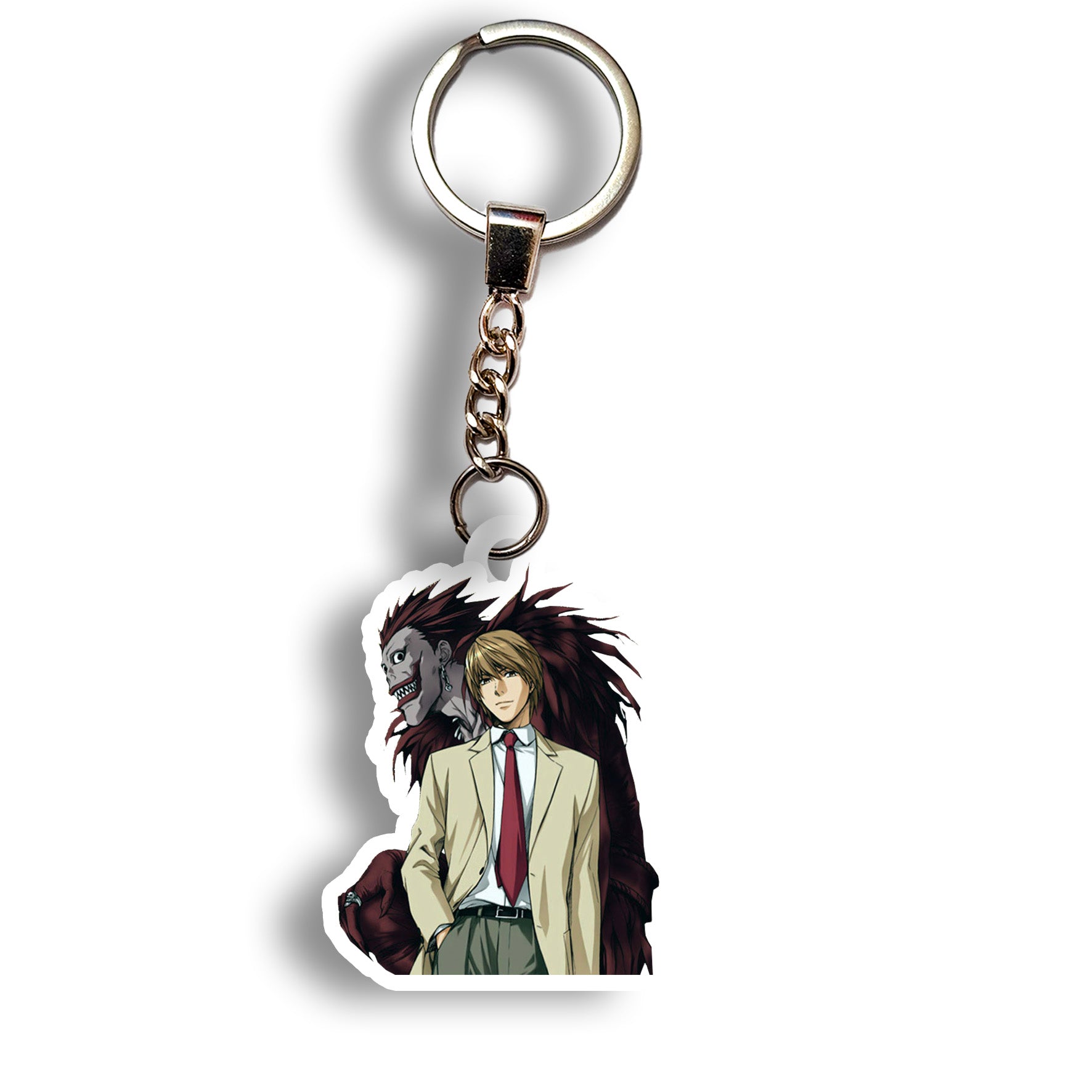 Light & Ryuk – Apples & Ambition Keychain – Art Tone