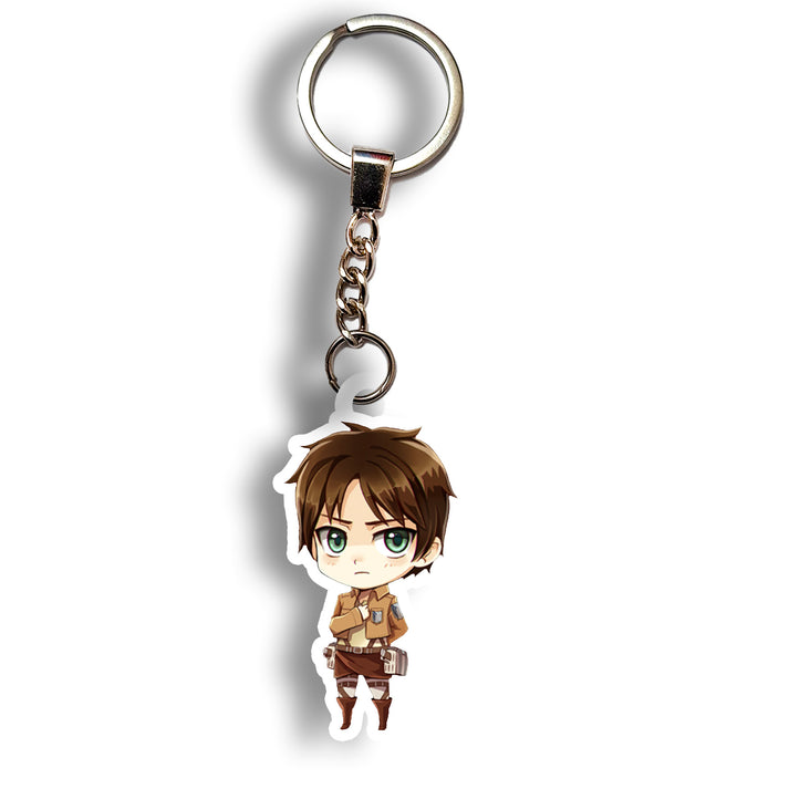 Eren Yeager Chibi Keychain 3 – Art Tone